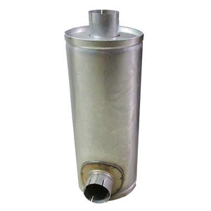 Muffler 27" x 11" with 4" in/out ports used as part of the exhaust ...