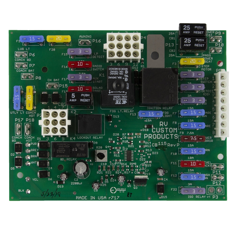 Battery Control Center PC Board 190584 – Veurink's RV Center